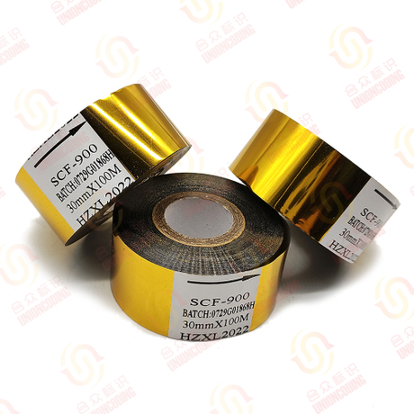 gold scf900 date code ribbon