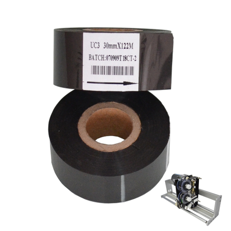 Black coding foil ribbon - Henan Union Coding Tech Co., Ltd.