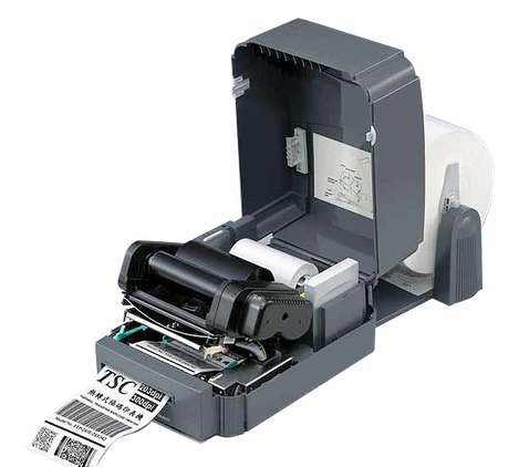 The steps of installing the barcode ribbon in the printer - Henan Union Coding Tech Co., Ltd.